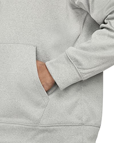 Nike "Therma" Men's Basketball Pullover Hoodie (DM0992-063) Dark Grey Heather/Black, Size: Large
