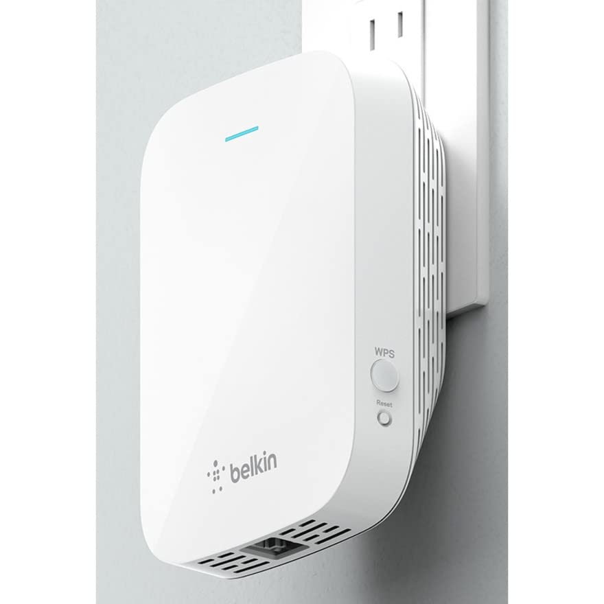 Linksys Belkin RX7500 Dual Band WiFi Extender covers up to 2500 sq ft & 25+ devices - Indoor - MIMO Technology (Renewed)