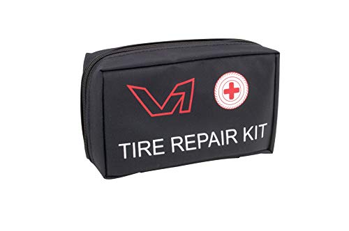 V1 Motor CO2 Motorcycle, ATV Flat Repair Kit Tubeless Tire Repair Kit
