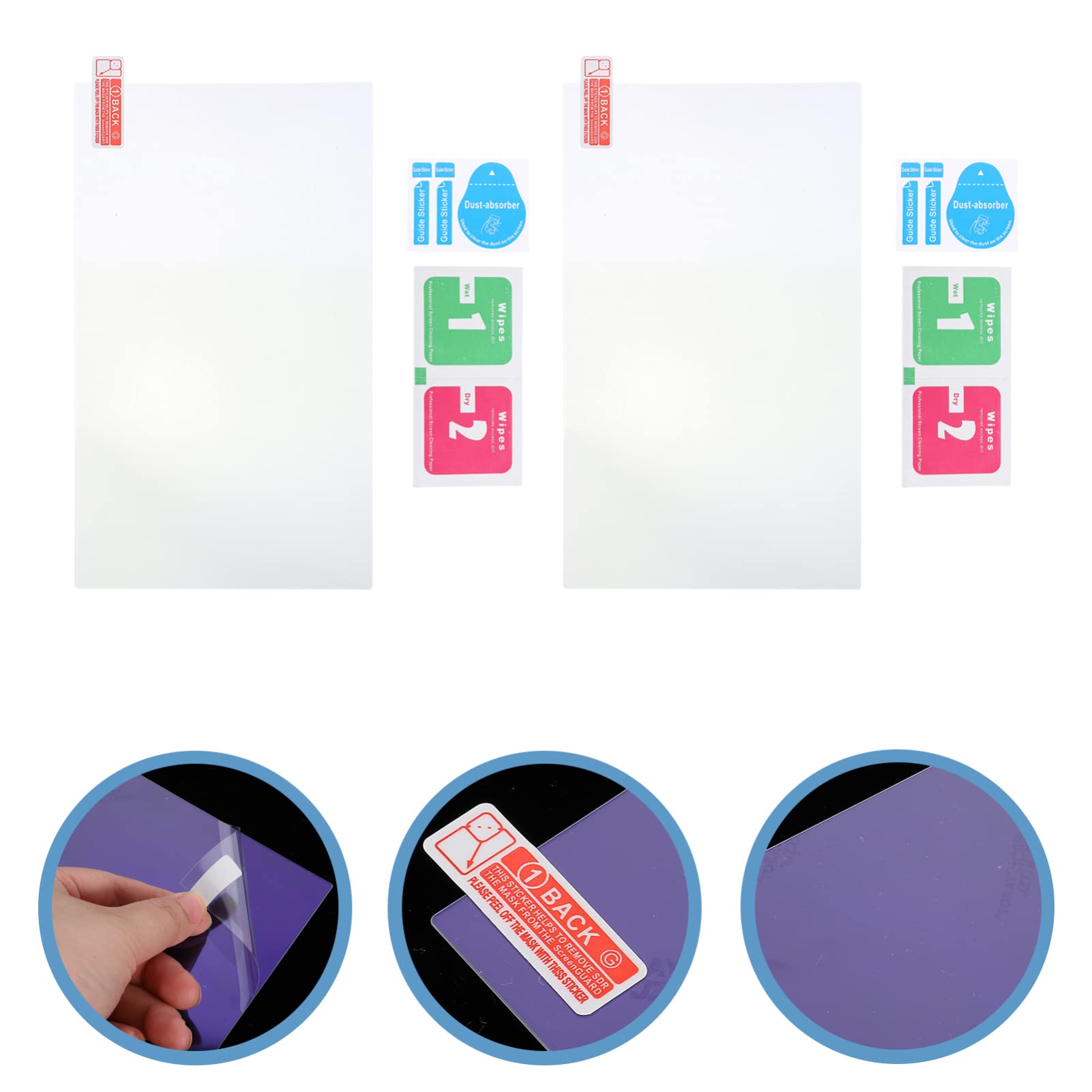 JOPESA 2PCS Screen Guard Tempered Glass Guard Game Supply/460