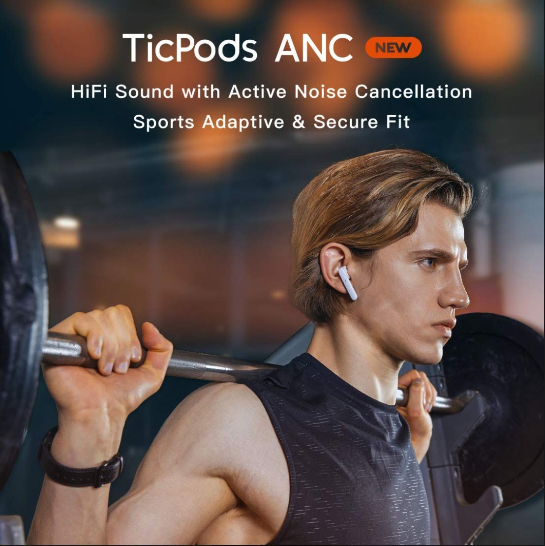 TicWatch Pro 3 Ultra GPS Smartwatch Plus TicPods ANC Wireless Earbuds Ice Bluetooth 5.0 Wear OS Smart Watch for Men Blood Oxygen IHB AFib Detection Fatigue Assessment 3-45 Days Battery NFC Mic Speaker