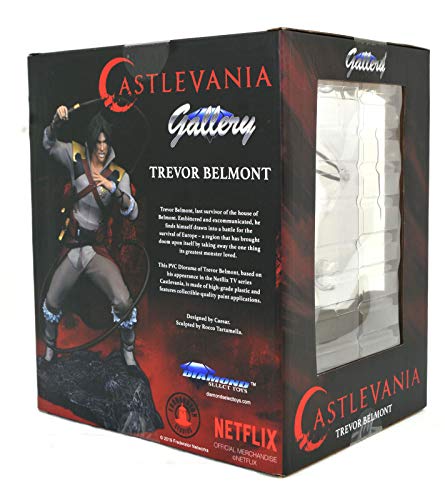 DIAMOND SELECT TOYS Castlevania Gallery: Trevor Belmont PVC Figure,Multicolor