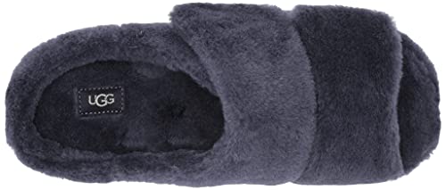 UGG Men's Fluff That Slipper, Dark Sapphire, 12
