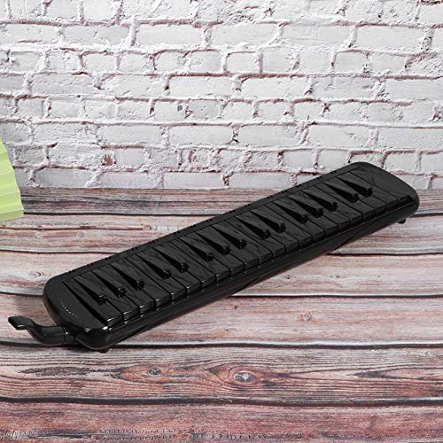 F‑37s Melodica 37 key Blowpipe Mouthpiece Piano Keyboard Pianica Built In Keyboard Wind Musical Instrument Suitable for Beginner Practice(Red)