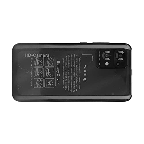 Jeanoko Ultrathin Smartphone, 5.45in Full Screen Phone HD Camera 4GB ROM for Ring Up(Black)