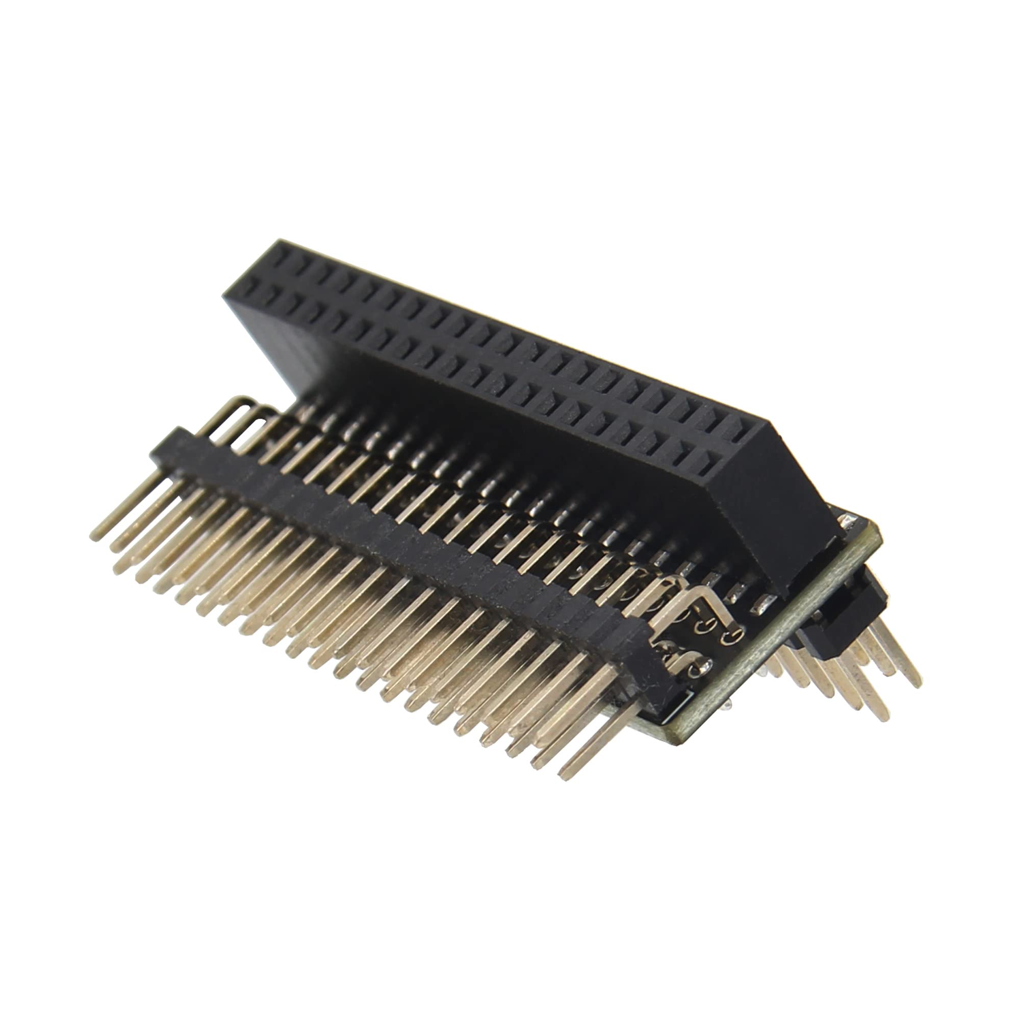 Geekworm GPIO Extender (G341) / Micro Connectors 1-to-2 40 Pin GPIO Expansion Board for Raspberry Pi 4B/3B+/3B/ Zero 2W/Zero W