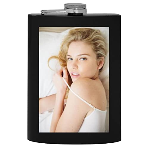 FC Carino B35Y22D63W0403440M07T32C02S27-8oz Black Hip Alcohol Drinking Flask PDI #PIDP403440