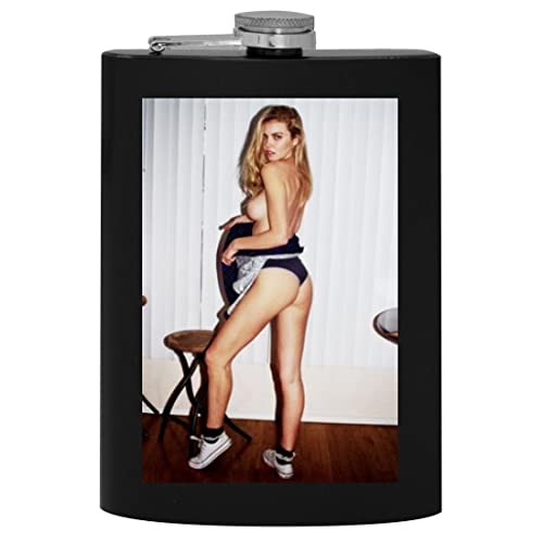 FC Carino B35Y22D63W0485416M07T32C02S27-8oz Black Hip Alcohol Drinking Flask PDI #PIDP485416