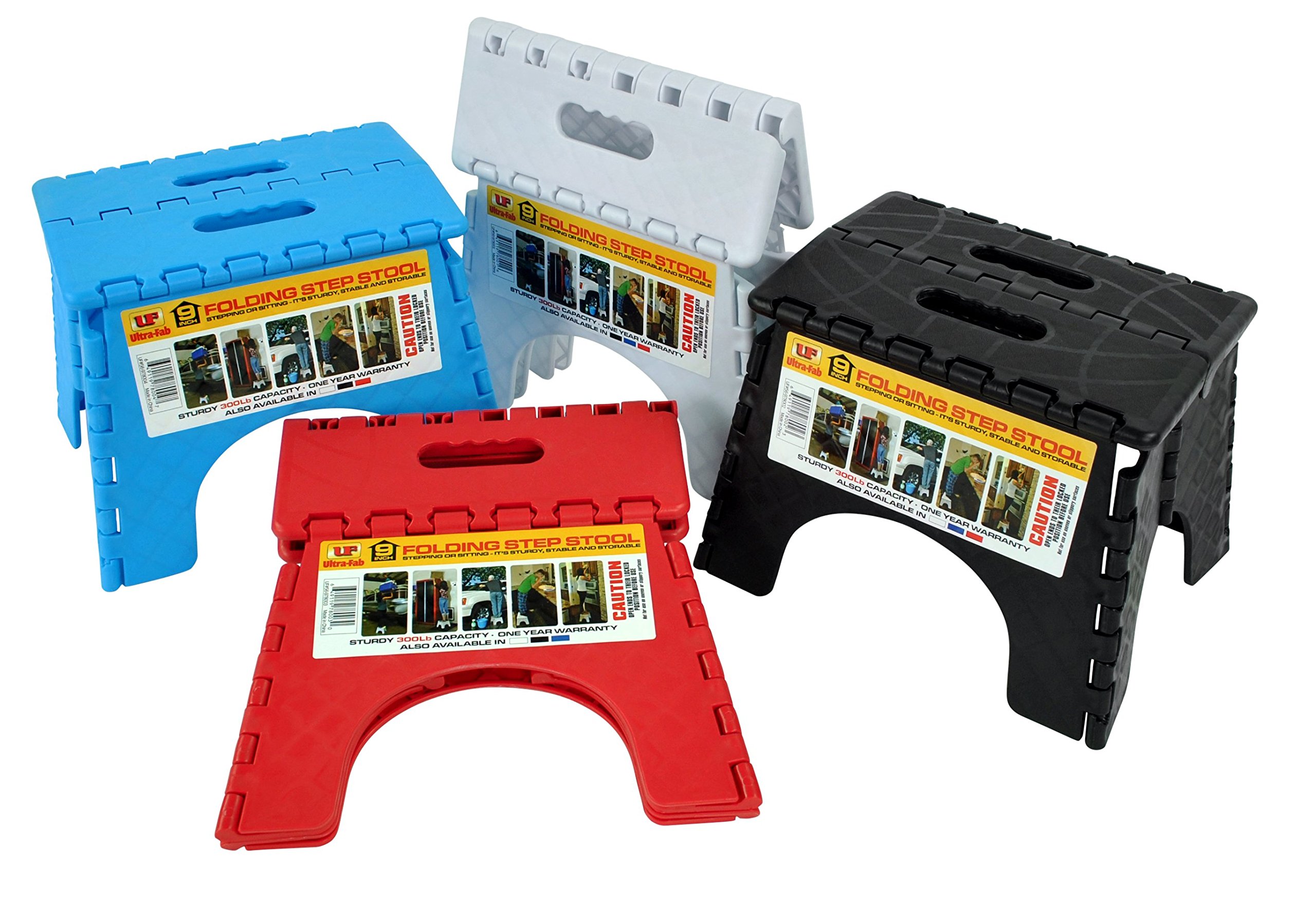 Ultra-Fab Products 56-978003 Step Stool Folding, 1 Pack