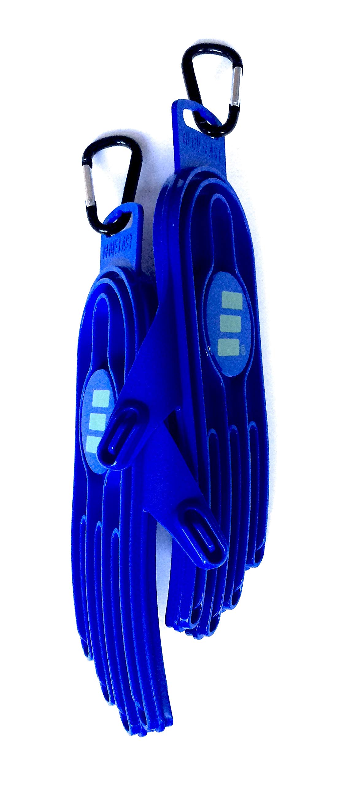 Glovelast - Extended Golf Glove Performance - Glove Accessory - Put an End to Crinkly Stiff Golf Gloves - Includes Golf Bag Carabiner Clip - Blue Right Hand