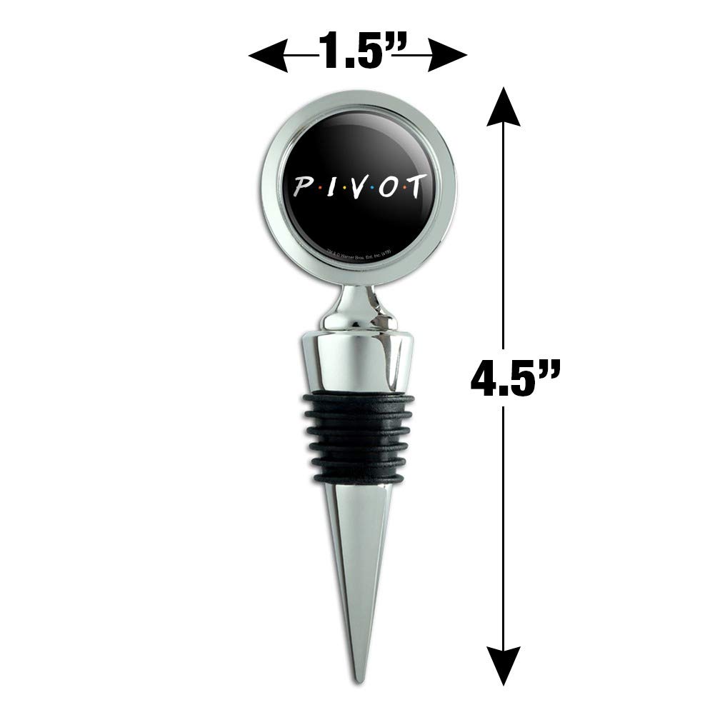 Friends PIVOT Wine Bottle Stopper
