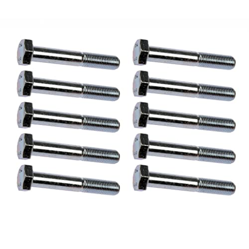 Hex Head Cap Screw | Class 8.8 | M12 | 1.50 x 75mm | Silver | Steel