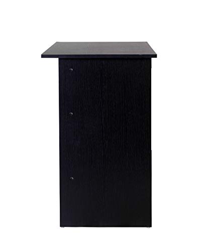 OneSpace Adina 2 Drawers Writing Desk, Black