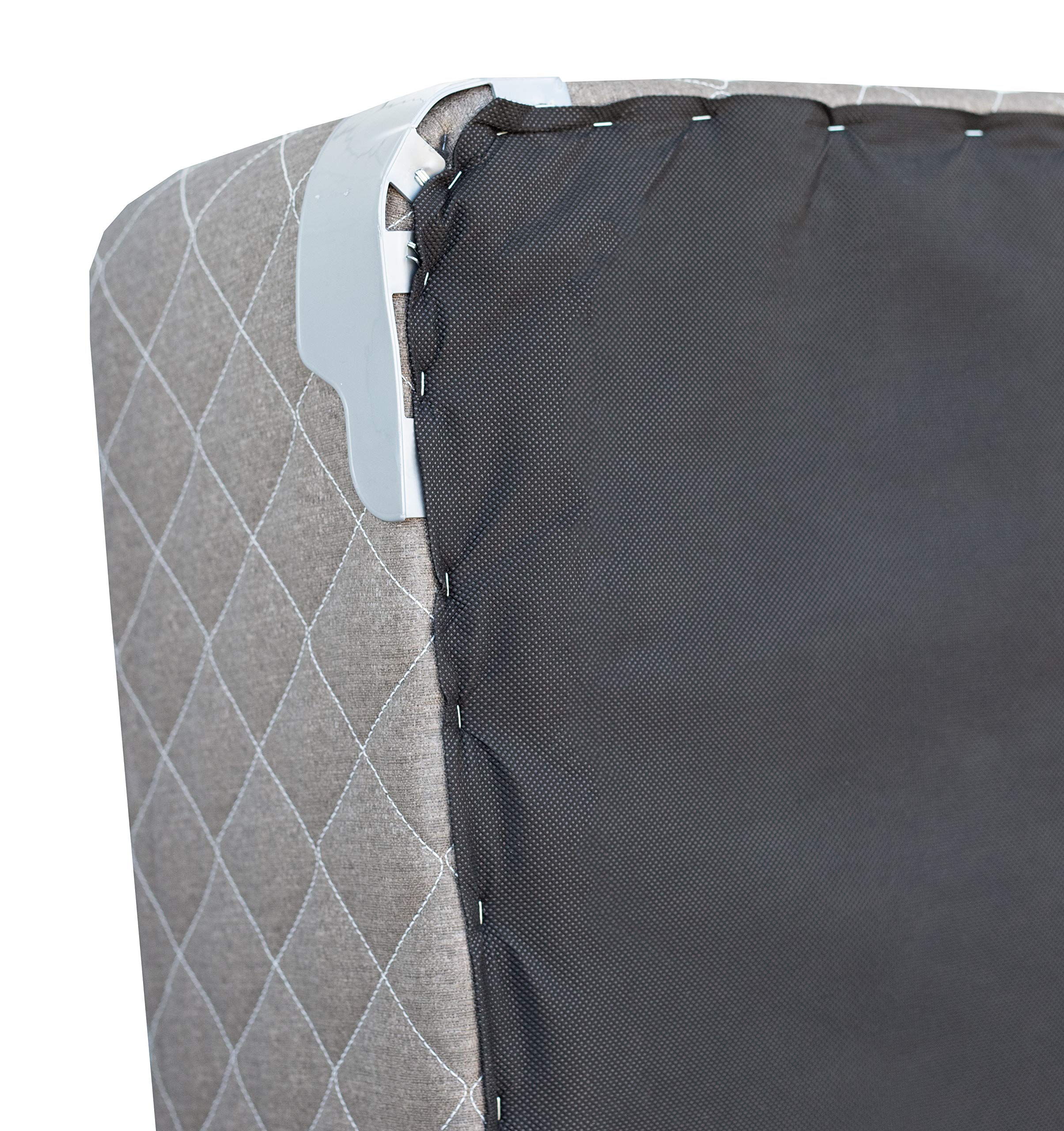 House2Home 60 Inch x 3 Yard Upholstery Black Cambric Dust Cover Fabric Replacement for Sofas, Chairs, Full and Queen Box Spring Foundations, Conceals Frame and Staples Inside Furniture