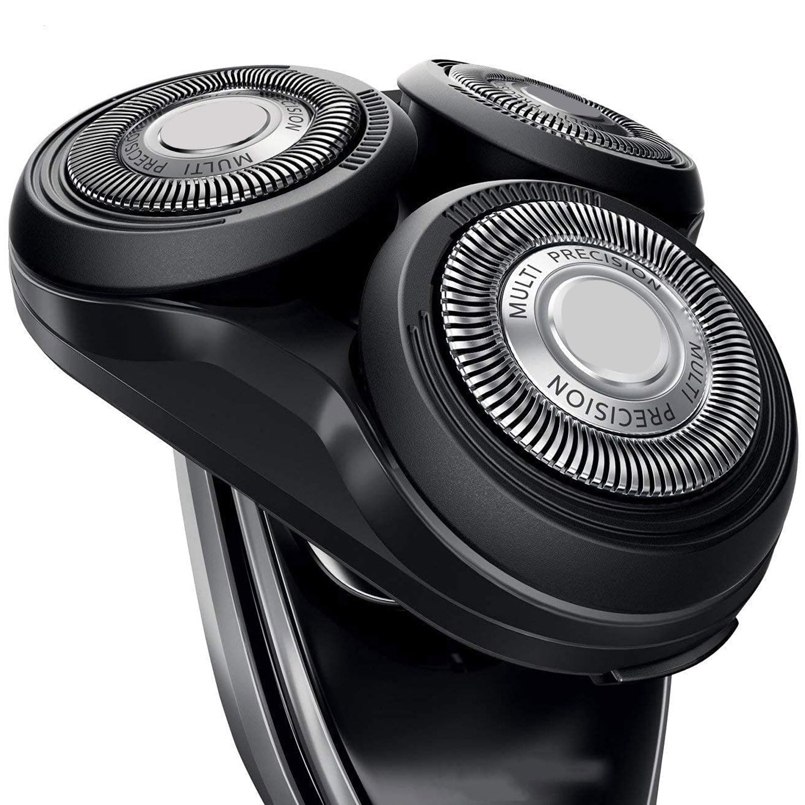 Gleway SH50/52 Replacement Heads Compatible with Philips Series 5000 Electric Shavers, SH50 MultiPrecision Blades Upgrade Heads Compatible with Norelco Series 5000 Razors, 3 Pack with Brush