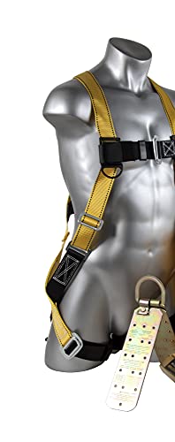 Guardian Fall Protection 00815 BOS-T50 Bucket of Safe-Tie - 5 Gallon Bucket, 50 ft. Vertical Lifeline Assembly, 5 Temper Reusable Anchor, Safety Harness Kit