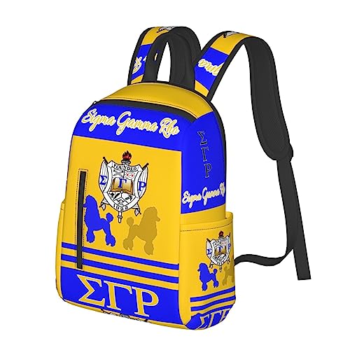 Sigma Gamma Rho Backpack, Lightweight And Versatile Laptop Bag Sister Backpack Gift