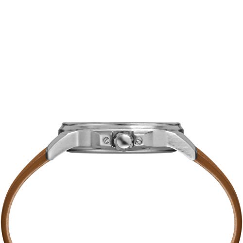 Timex Men's TW4B16400 Expedition Field Tan/White Leather Strap Watch