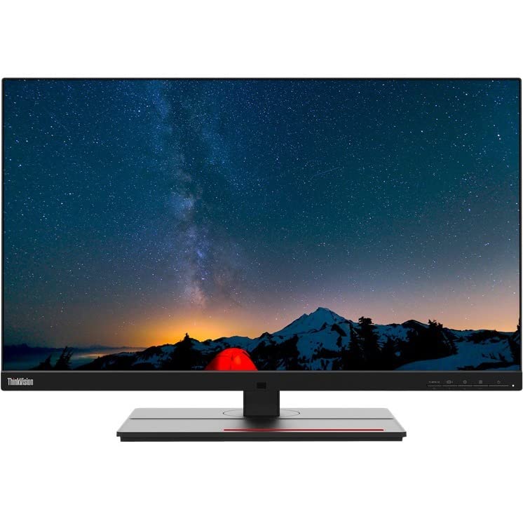 Lenovo ThinkVision P27u-20 27" 4K UHD WLED LCD Monitor - 16:9 - Raven Black - 27" Class - in-Plane Switching (IPS) Technology - 3840 x 2160-1.07 Billion Colors - 450 Nit - 4 ms - 60 Hz Ref