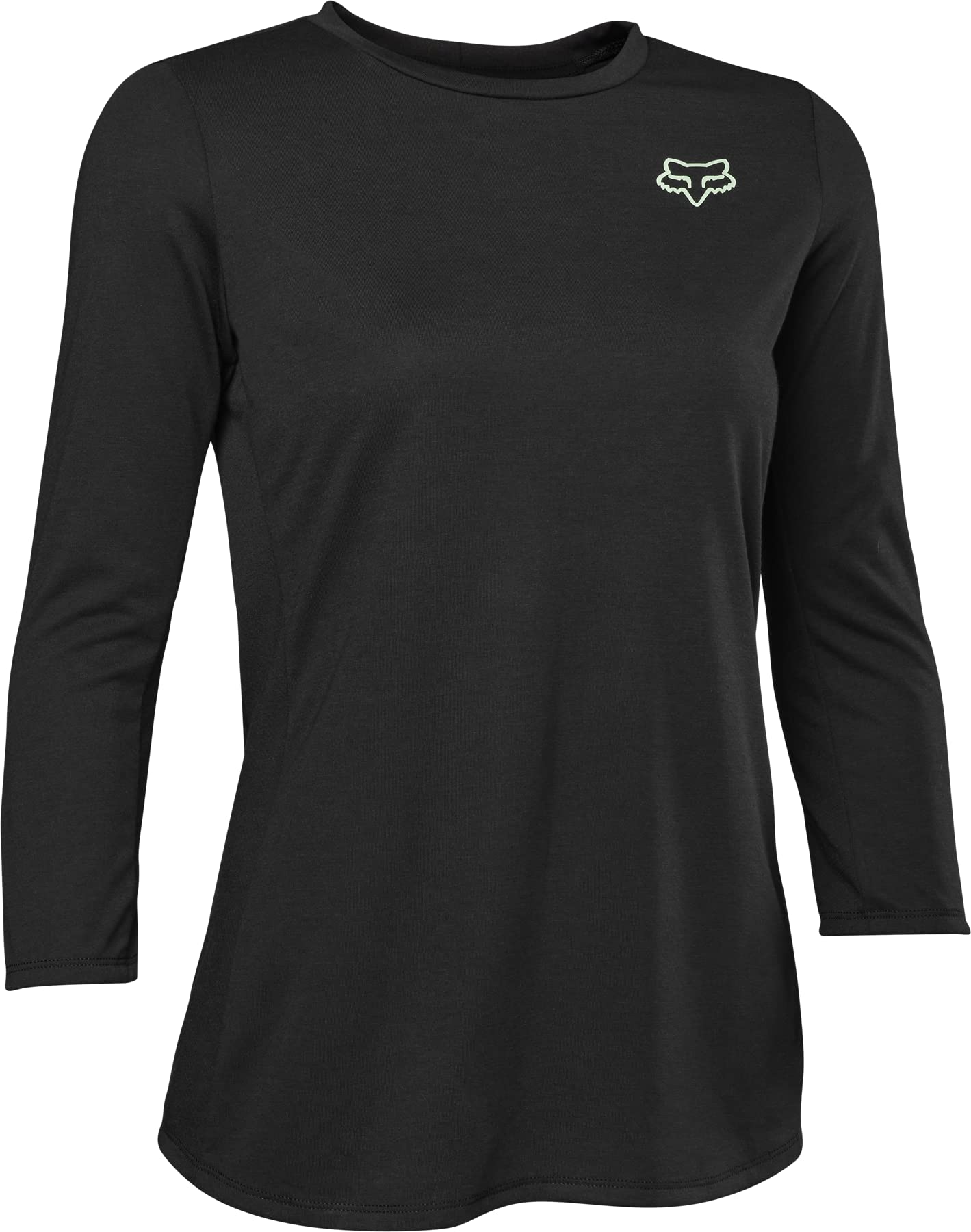 Fox Racing Women's Standard Ranger DRI Release 3/4 Sleeve Mountain Biking Jersey, Black, Medium