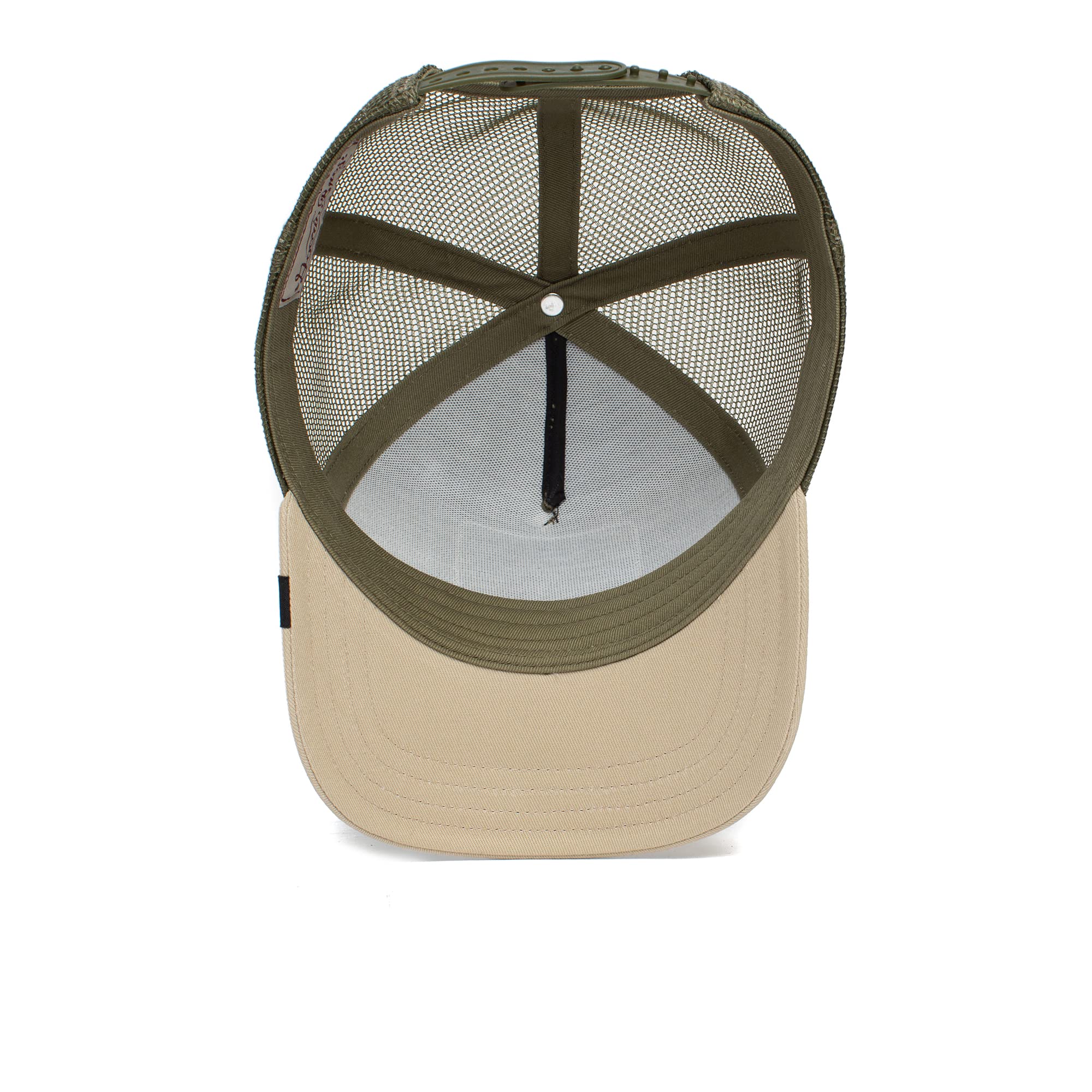Goorin Bros. The Farm Unisex Baseball Trucker Hat, Olive (Spot), One Size