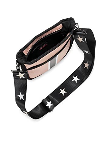 Jeri Fete Crossbody Tote by Haute Shore Rose Gold
