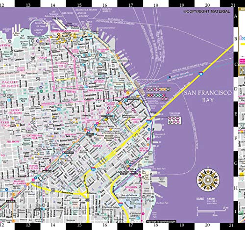 Streetwise San Francisco Map - Laminated City Center Street Map of San Francisco, California (Michelin Streetwise Maps)
