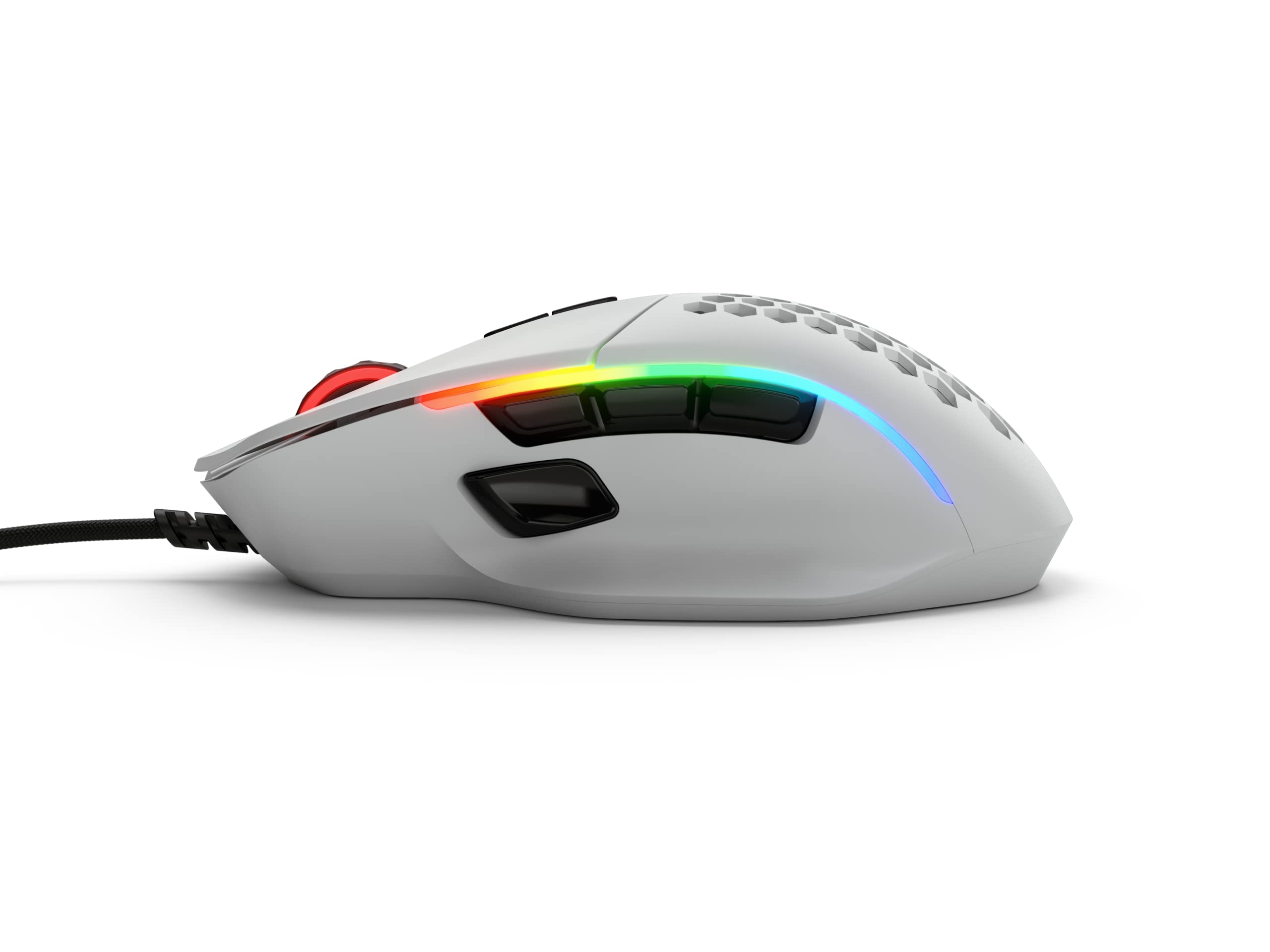 Glorious Model I Ergonomic Matte Black Gaming Mouse - 9 Programmable Buttons (Renewed)