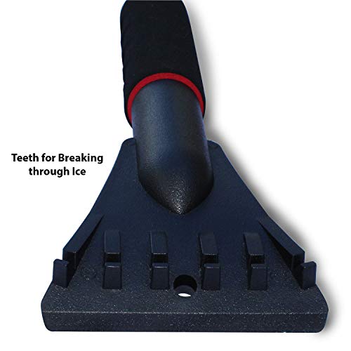 Flexible Flyer Extendable Car Ice Scraper, Snow Brush Broom & Windshield Squeegee for SUV Truck