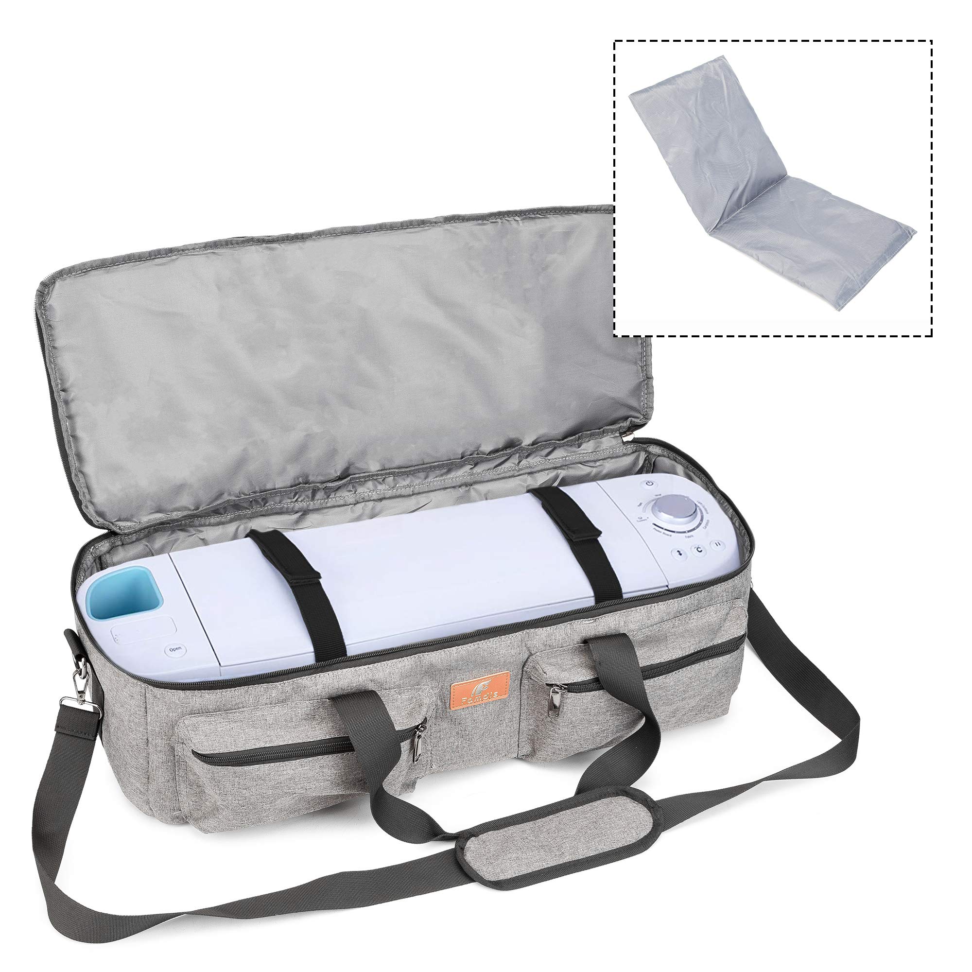 Famdis Double-Layer Bag Compatible with Silhouette Cameo 3 & 4, Cricut Explore Air (Air 2), Maker, Die-Cut Machine and Supplies (Bag Only)
