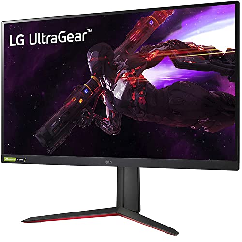 LG 32GP850-B 32" Ultragear QHD Nano IPS 165Hz HDR Monitor + G-SYNC Compatibility Bundle with Deco Gear Wired Gaming Mouse and Deco Gear Large Extended Pro Gaming Mouse Pad