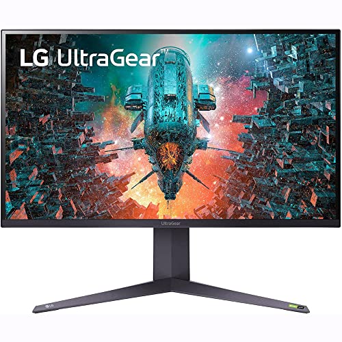 LG 32GQ950-B 32 inch Ultragear UHD 4K Nano IPS with ATW 1ms 144Hz Monitor Bundle with Deco Gear HDMI Cable 2 Pack + Gamer Surface Mousepad + Screen Cloth