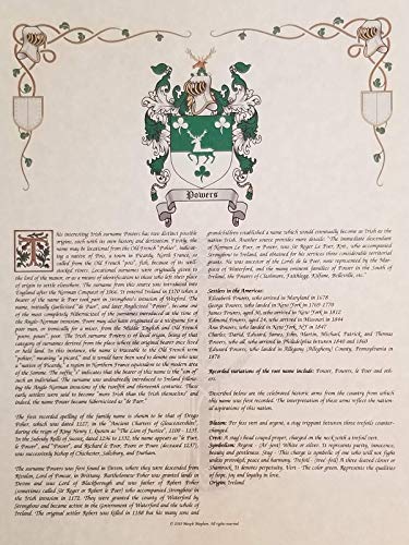 Tolley - Coat of Arms, Crest & History 3 Print Combo - Surname Origin: England