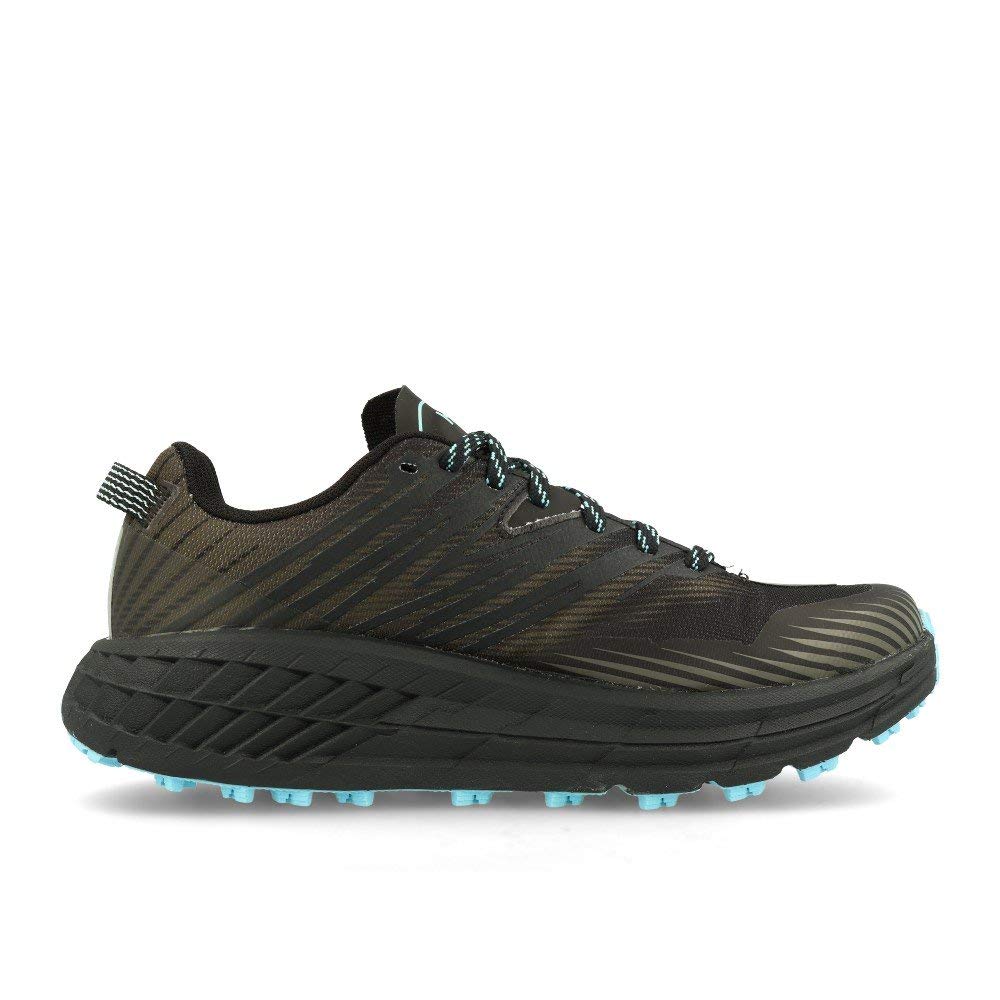 HOKA ONE ONE Womens Speedgoat 4 GTX Mesh Anthracite Dark Gull Grey Trainers 9.5 US