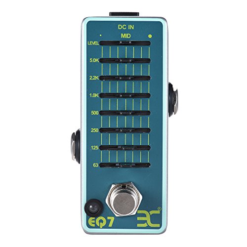 EX EQ7 Guitar Pedal and Power Supply and Cables Bundle