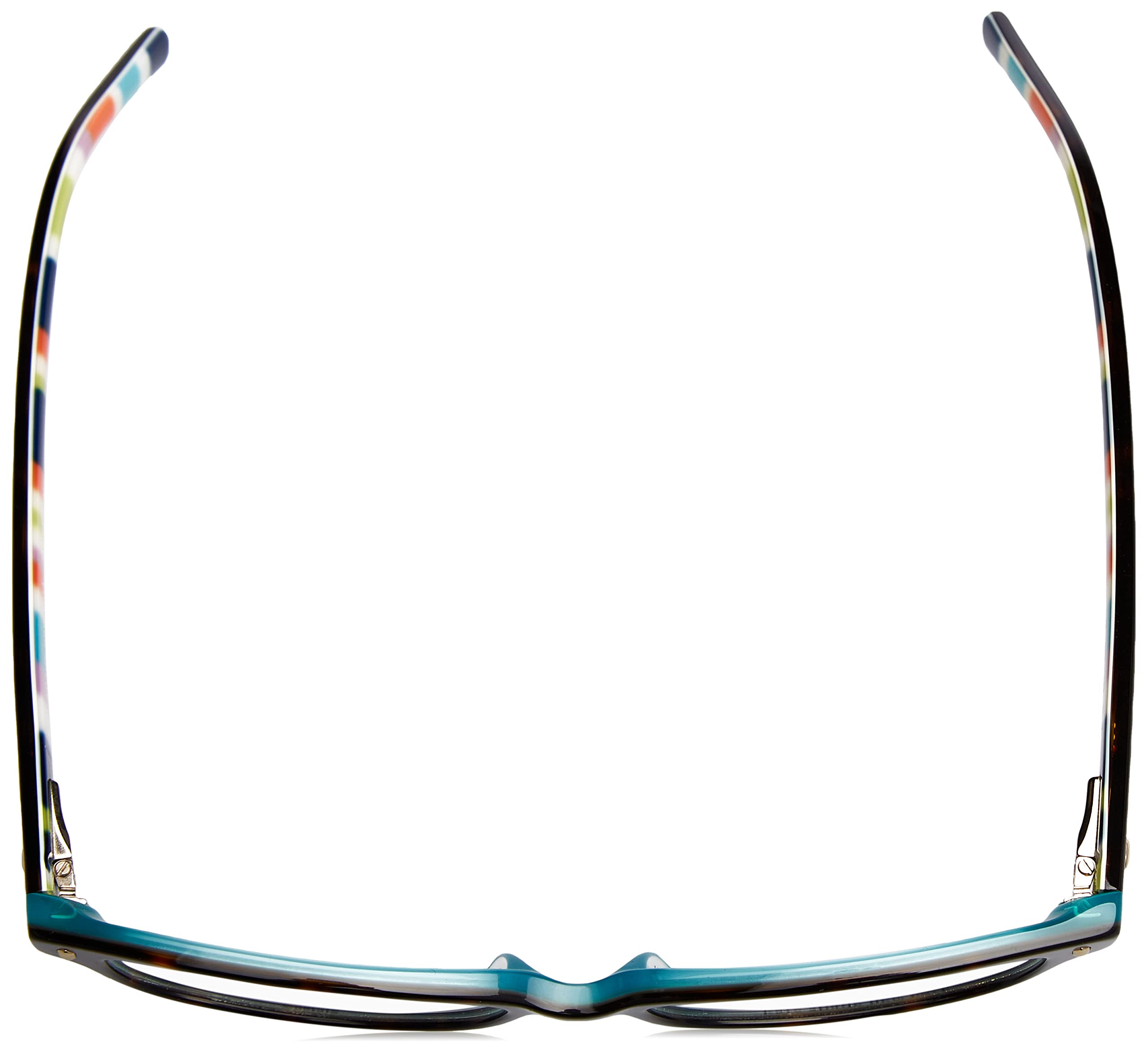 Kate Spade New York Eyeglasses Kate Spade Lucyann 0X77 Tortoise Aqua Striped, 5316-135