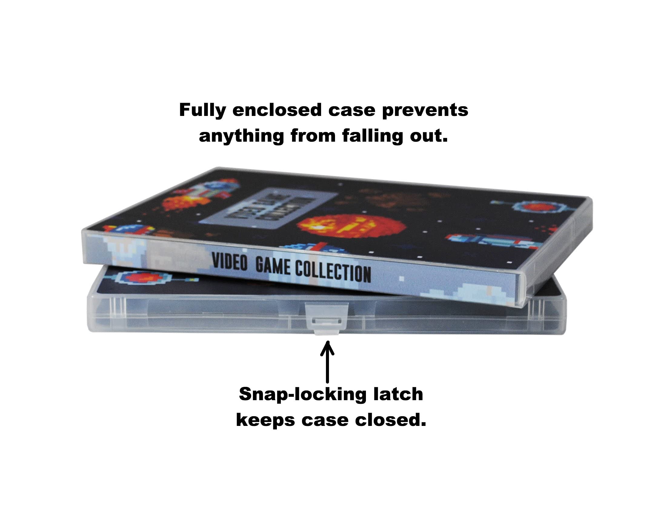 Game Case for Nintendo Switch Cartridges - Holds 30 Games Securely in Foam