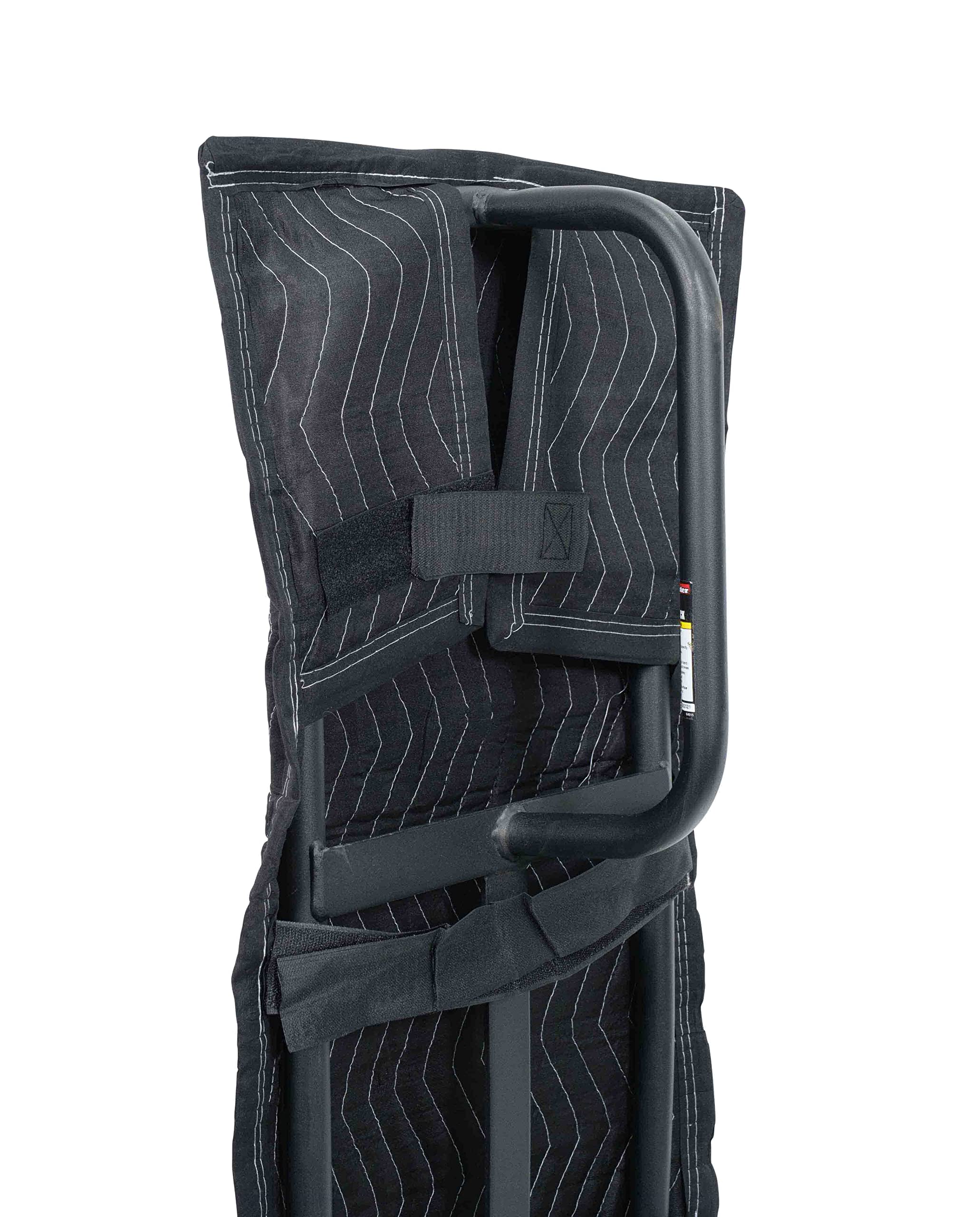 Mytee Products Padded Hand Truck Cover - Square Top, Moving Supplies, Black Moving Pad - Woven Cotton/Poly - 50" x 16"