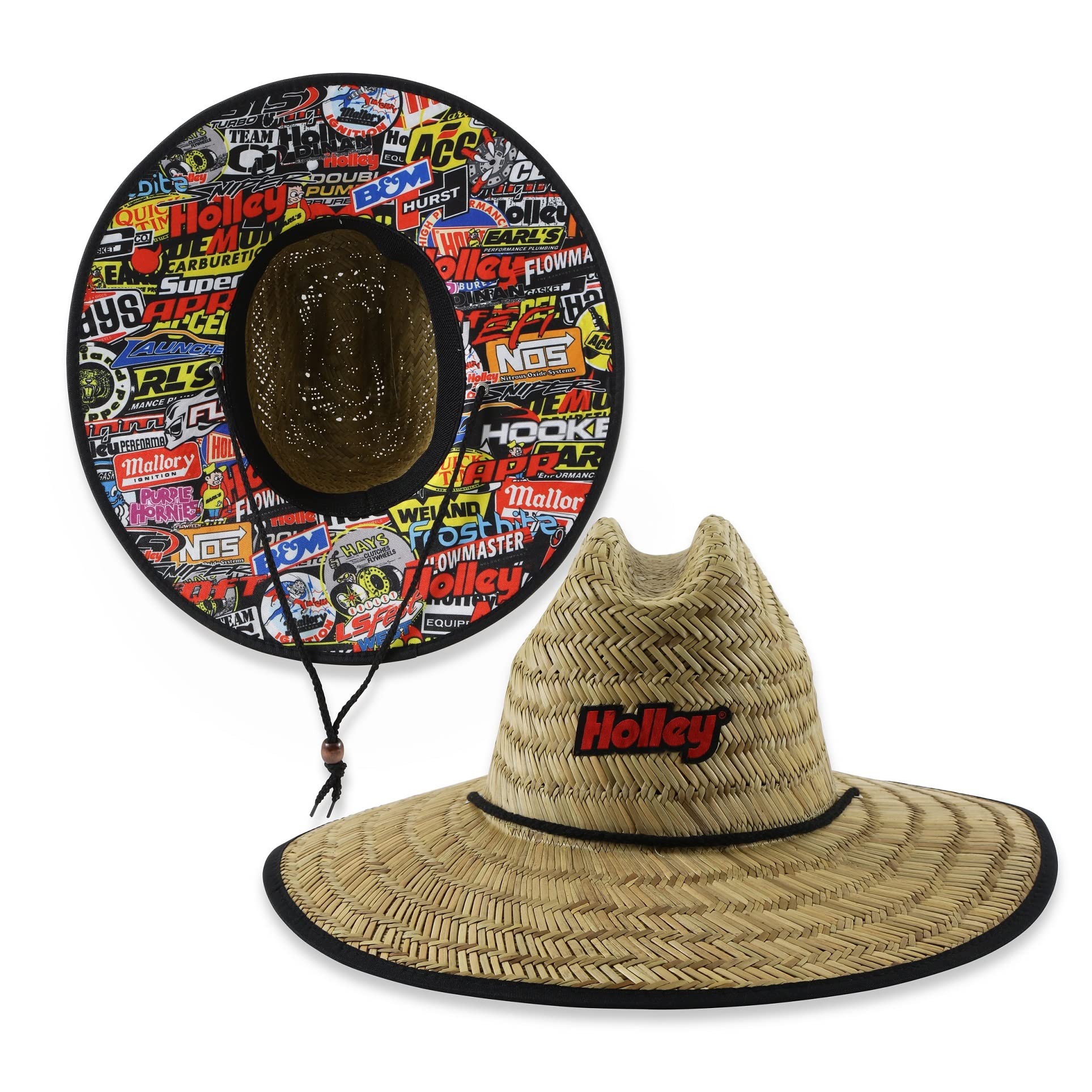 Holley 10282HOL Straw Hat - Large