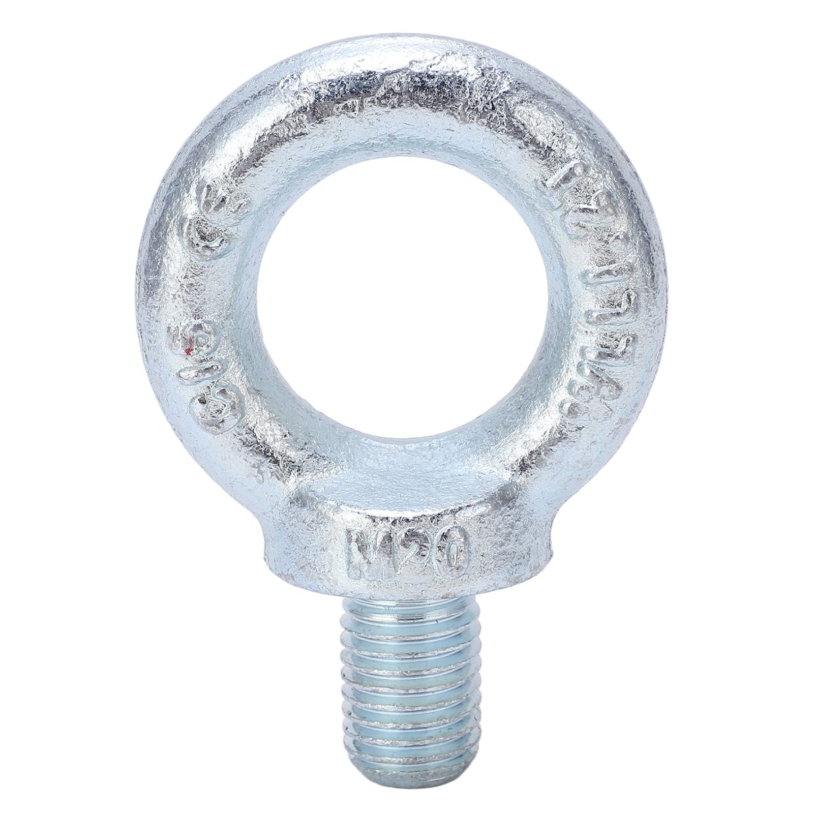 Lifting Shoulder Bolts, Eye Screw Bolt Uniform Force 2PCS Non Slip with Deep Thread for Machinery Devices for Marine(M20)