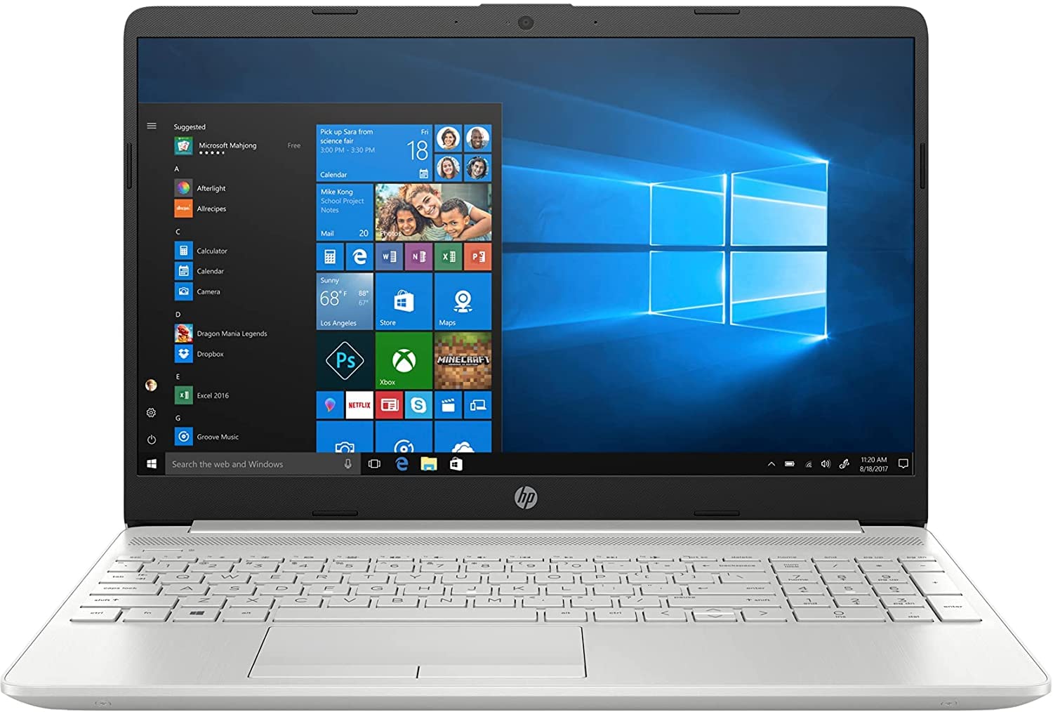 HP 15.6" FHD IPS Flagship Laptop (Intel i5 4-Core, 32GB RAM, 2TB PCIe SSD, Intel Iris Xe, Backlit Display (1920x1080), WiFi 5, Bluetooth, Webcam, Win 10 Pro) with Hub