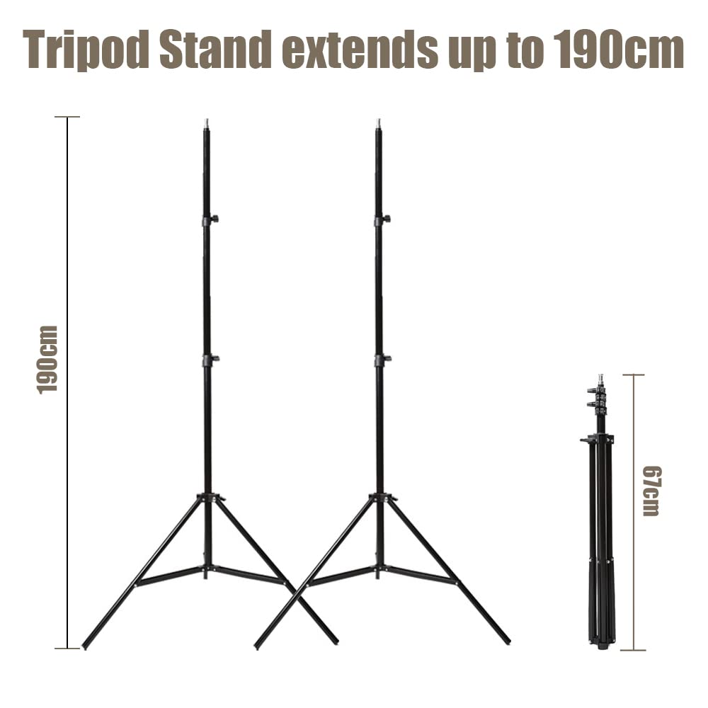 Godox 750W Professional Studio Strobe Flash Light Kit, 3-Light Godox Strobe Lighting Kit for Photography, 3x250W 5600K Monolights with Strobe Trigger, Softbox, Light Stands, Boom Arm