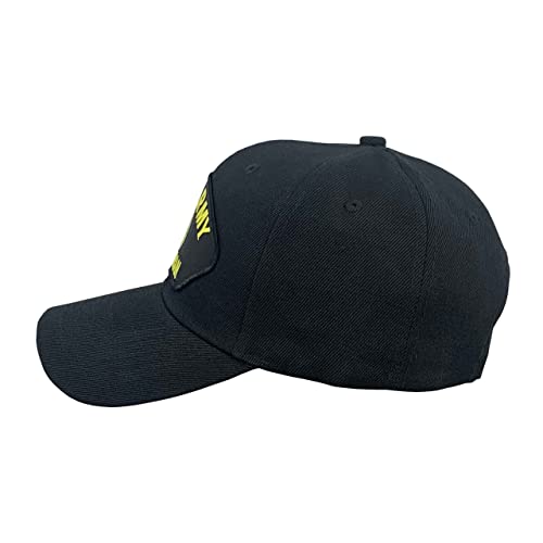 VetFriends.com US Army Official Licensed Premium Quality Veteran Hat with Embroidered Eagle Crest Patch| Army Vet Gift Military Army Baseball Cap