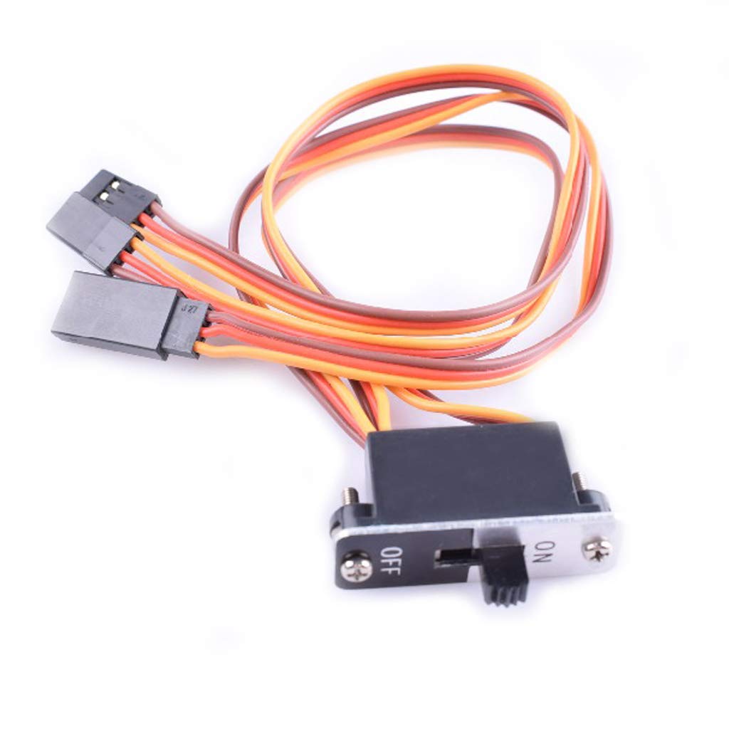 FLASH HOBBY 2pcs JR Heavy Duty RC Aluminum Switch Connectors Accessory for Receiver RC Accessories