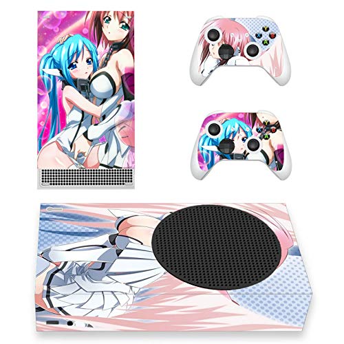 Heaven's Lost Property Anime Game Console Series S Console and Controller Skin Set, Skin Wrap Decal Kit