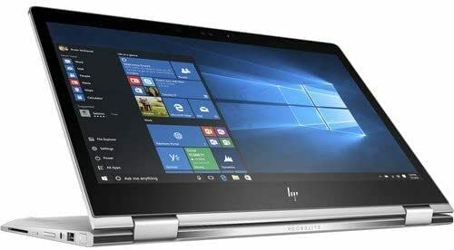 Hp Elitebook X360 1030 G2 Business Laptop, 13.3 in FHD (1920 x 1080) Touchscreen, 7th Gen Intel Core i5-7300U, 8 GB RAM, 128GB M2 SSD, Webcam, Windows 10 Pro (Renewed)