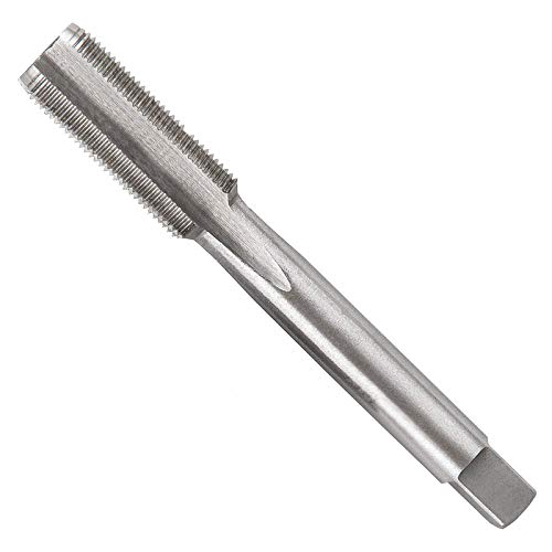 M12 x 1.25mm HSS Metric Tap And Die Set Thread Tap And Round Thread Die Right Hand HSS Taper Silver Tone (2Pcs)