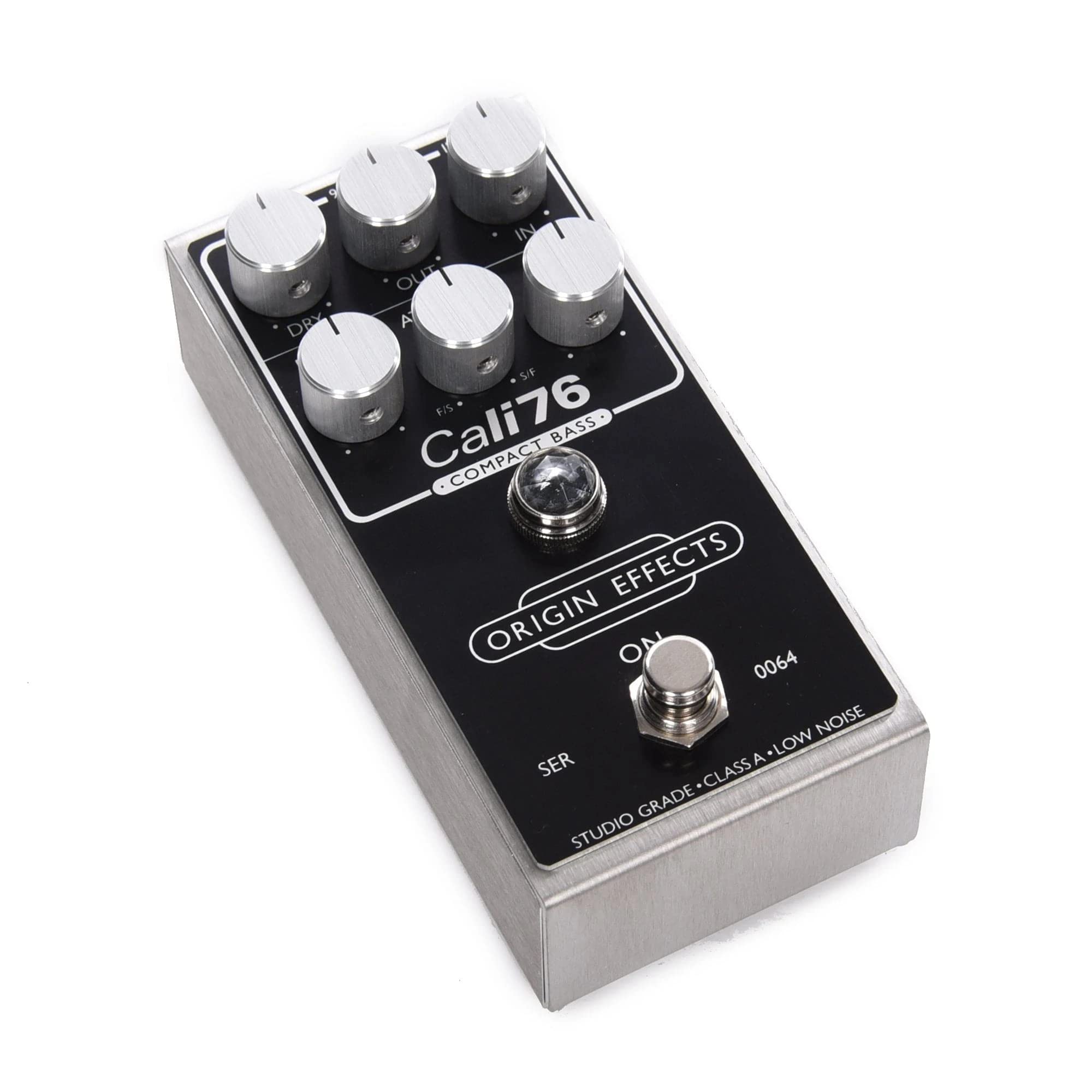 Geartree Origin Effects Special Edition Cali76 Compact Bass '64 Black Panel Compressor Pedal (76-CB-BP)