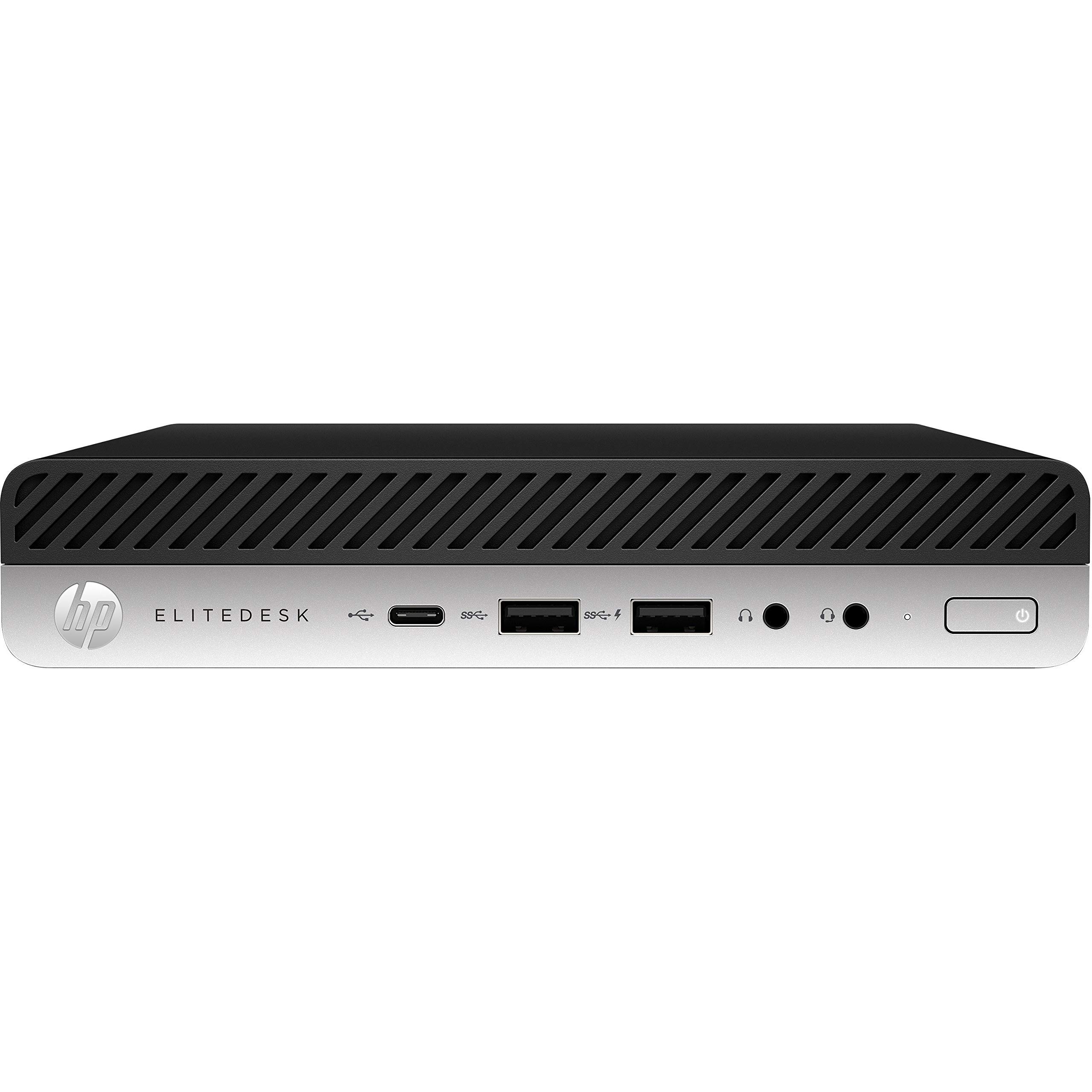 HP EliteDesk 800 G5 Desktop Computer - Core i7 i7-9700T - 16 GB RAM - 512 GB SSD - Desktop Mini - Windows 10 Pro 64-bit - Intel UHD Graphics 630 - English Keyboard (Renewed)