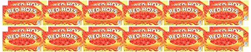 Original Red Hots cinnamon candy 0.9 oz each 24 count